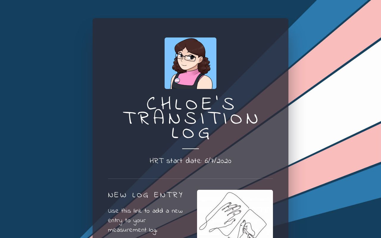Chloe's Transition Log